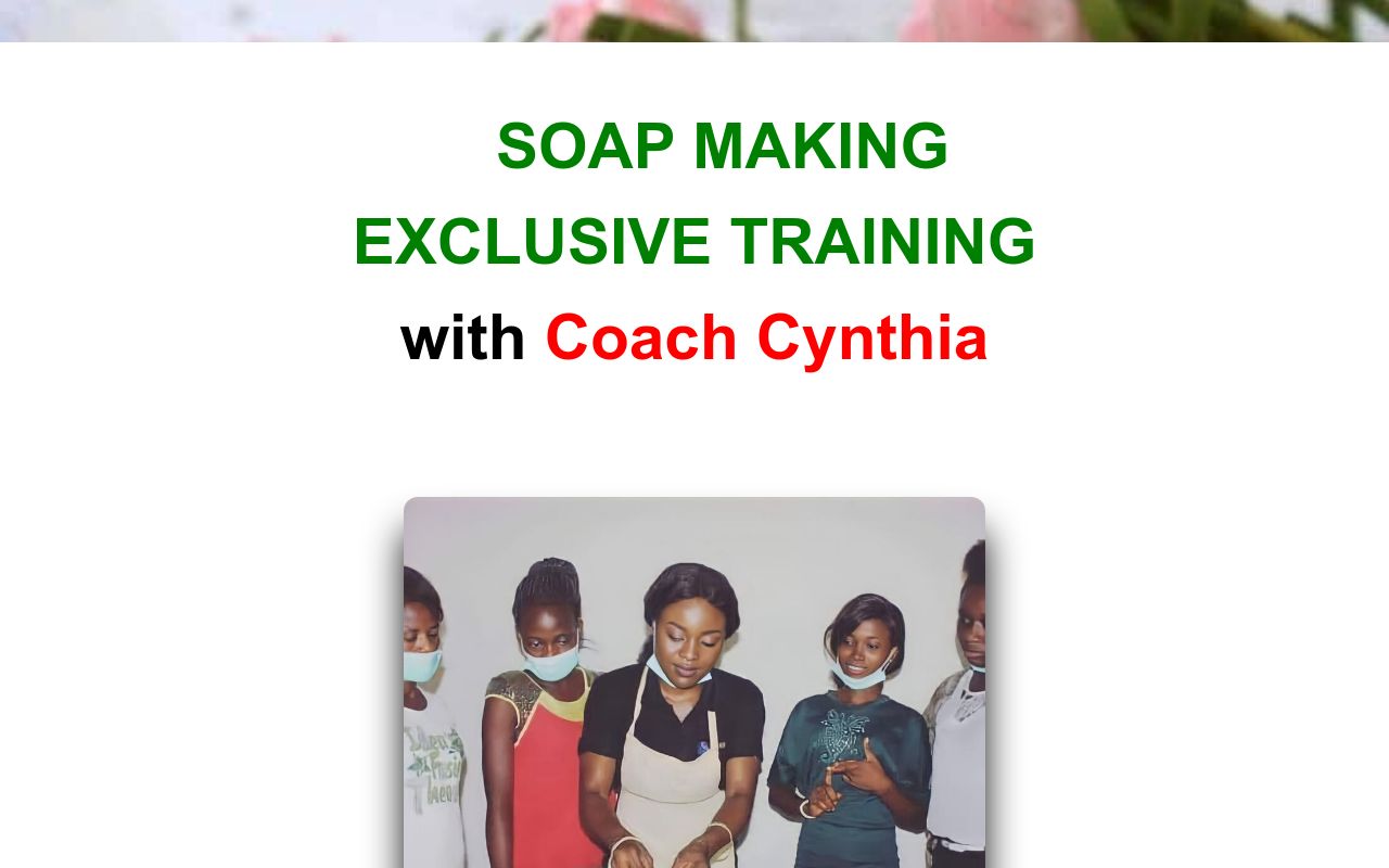 Soap Making with Coach Cynthia
